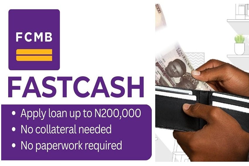 How To Apply For FCMB FastCash Loan | Borrow Up To N200,000 Without Collateral - Plotterwave